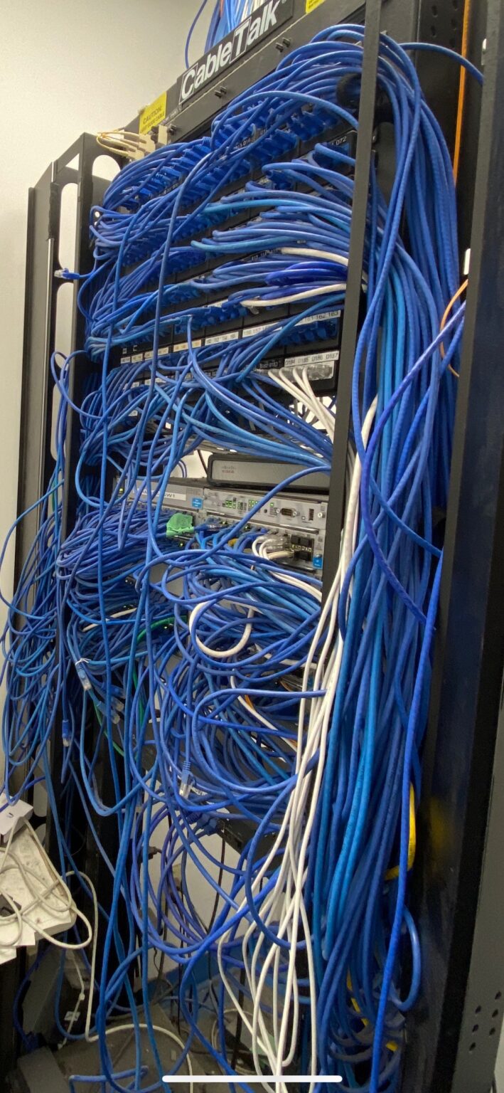 Preventing Server Room Cable Management Nightmares | CORE Cabling