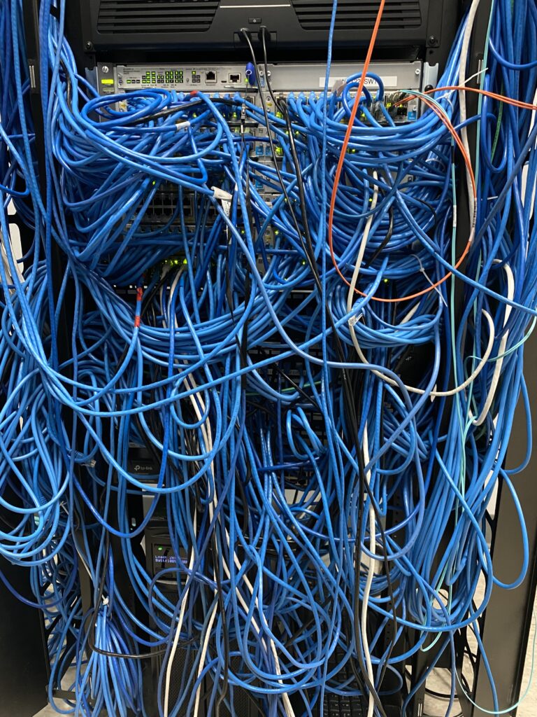 Preventing Server Room Cable Management Nightmares | CORE Cabling
